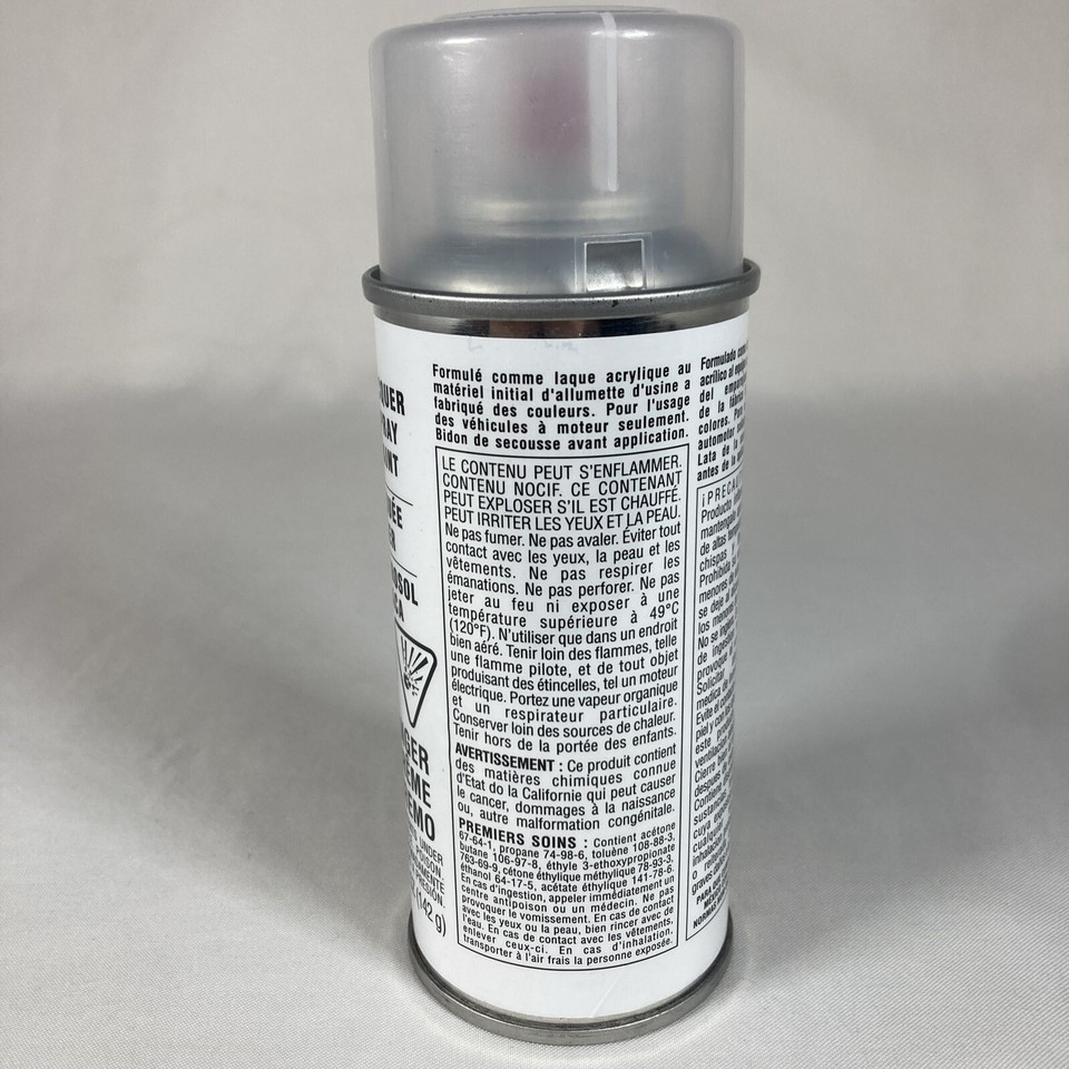 MOPAR CHRYSLER DODGE JEEP FIAT CLEAR COAT 5 OZ TOUCH UP SPRAY PAINT TOP ...