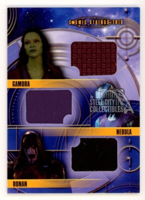 Gamora/Nebula/Ronan 2014 Upper Deck Marvel Guardians Of The Galaxy ...