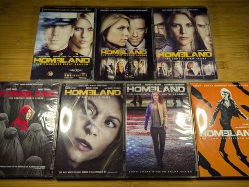HOMELAND DVD SEASONS 1 2 3 4 5 6 7 DVD Lot Free Shipping! SHIPS IN A ...