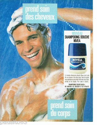 PUBLICITE ADVERTISING 116 1985 le shampooing douche Nivea | eBay