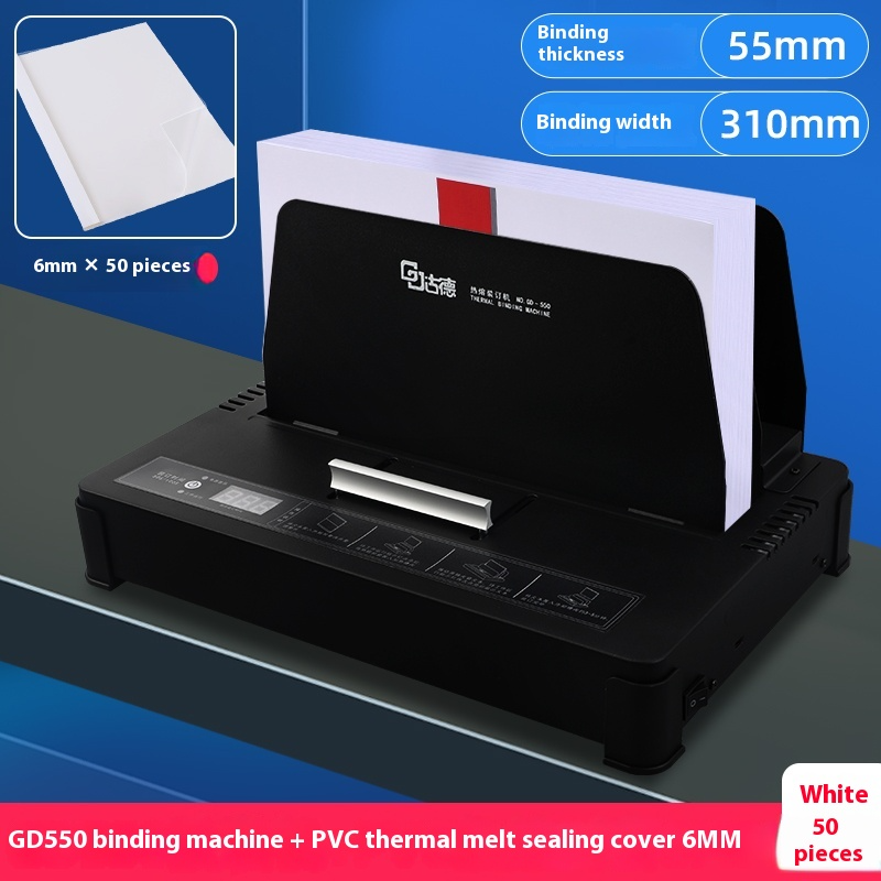 220V/240V Electric Punch-free Wireless Document and Book Binding ...