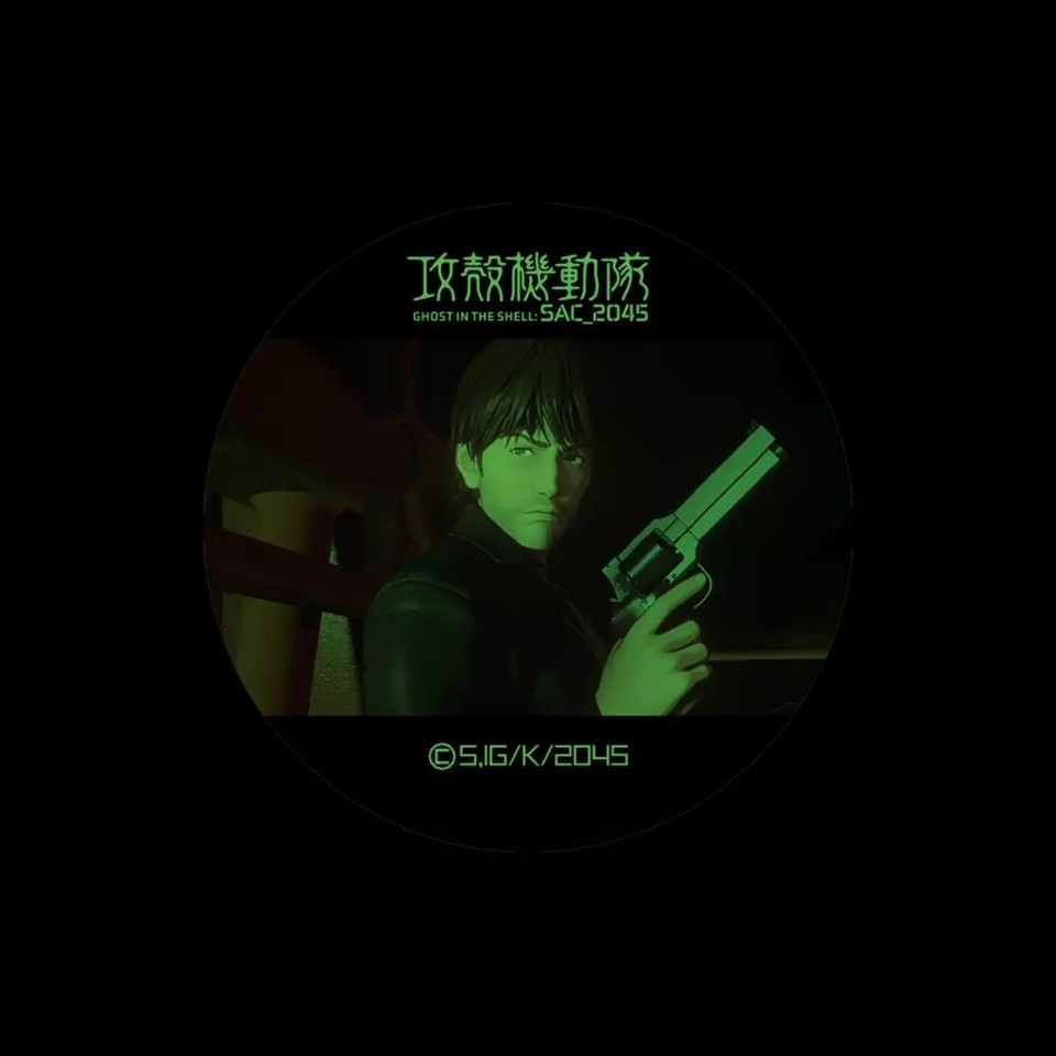 Badge lumineux Ghost in the Shell SAC 2045 Togusa High Luminescence | eBay