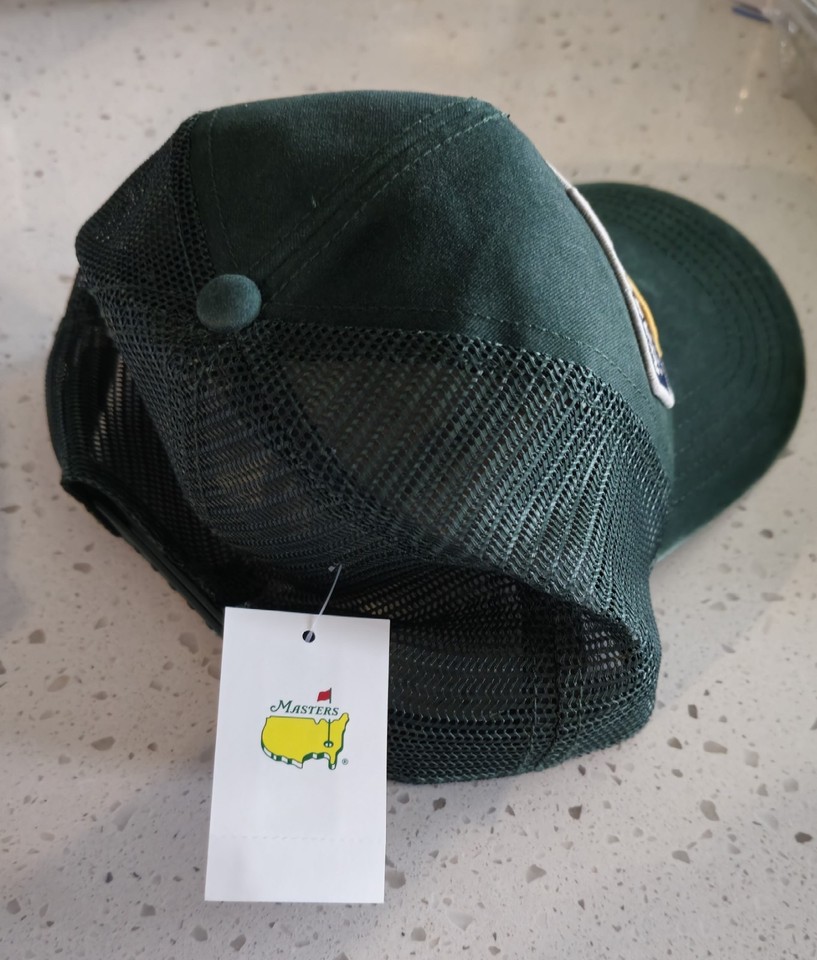 2025 Masters Tournament Green Badge Hat Cap Augusta National Golf Club ...