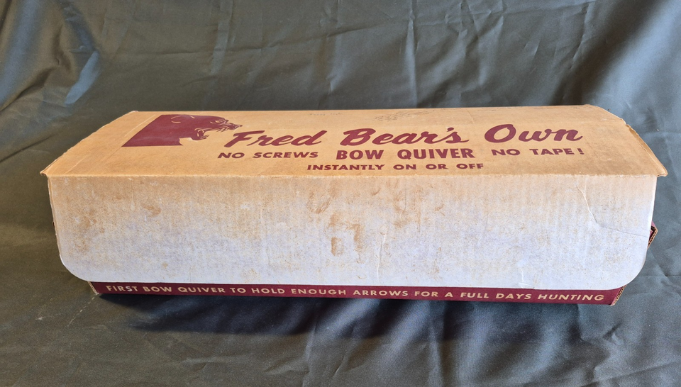 Vintage Bear Archery L-640 RH Quiver Box Box Only Empty Box Real NICE ...