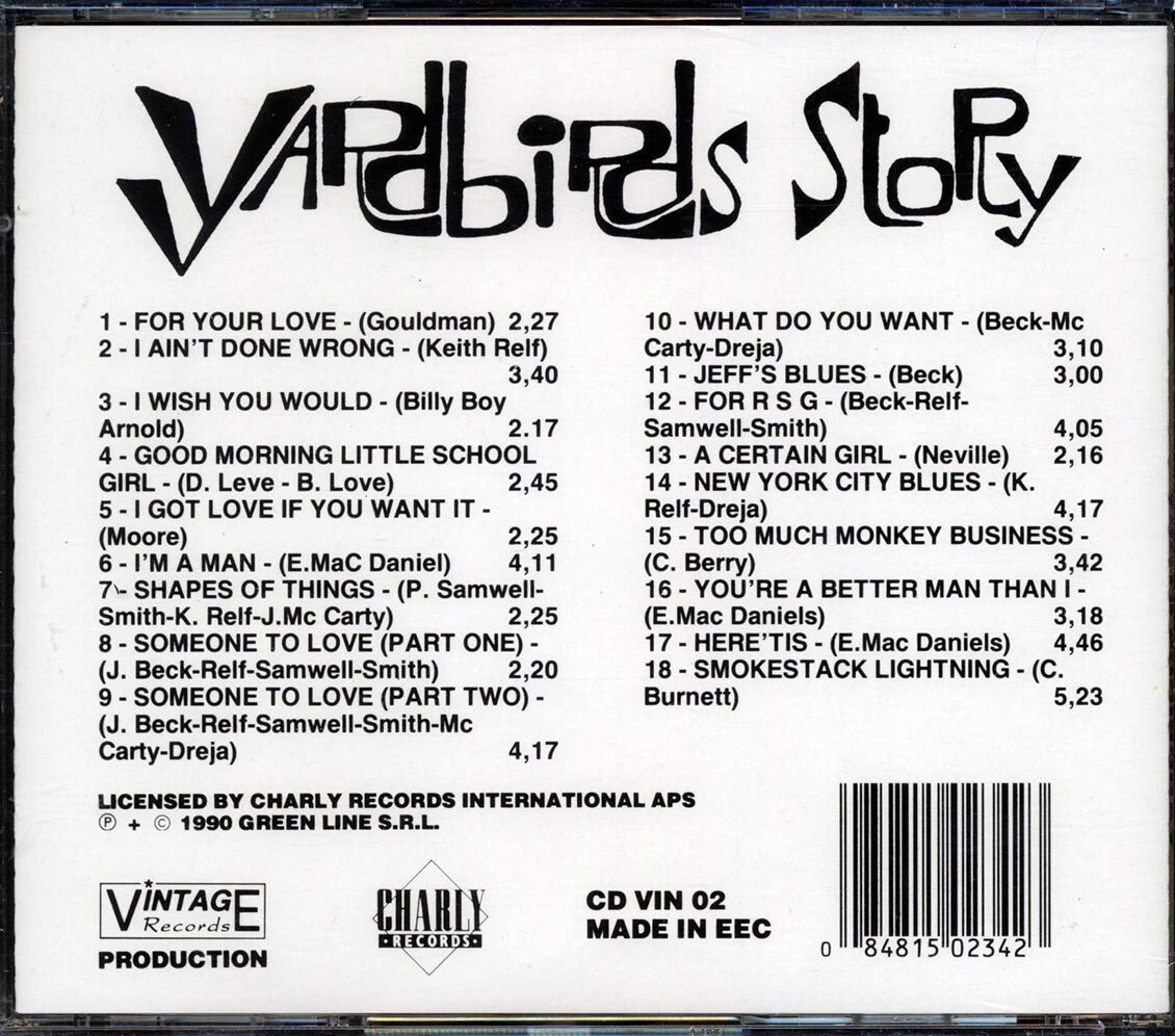 CD The Yardbirds - Story | eBay