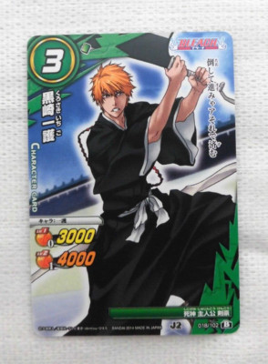 Bleach Trading card Kurosaki Ichigo 018/102 . | eBay