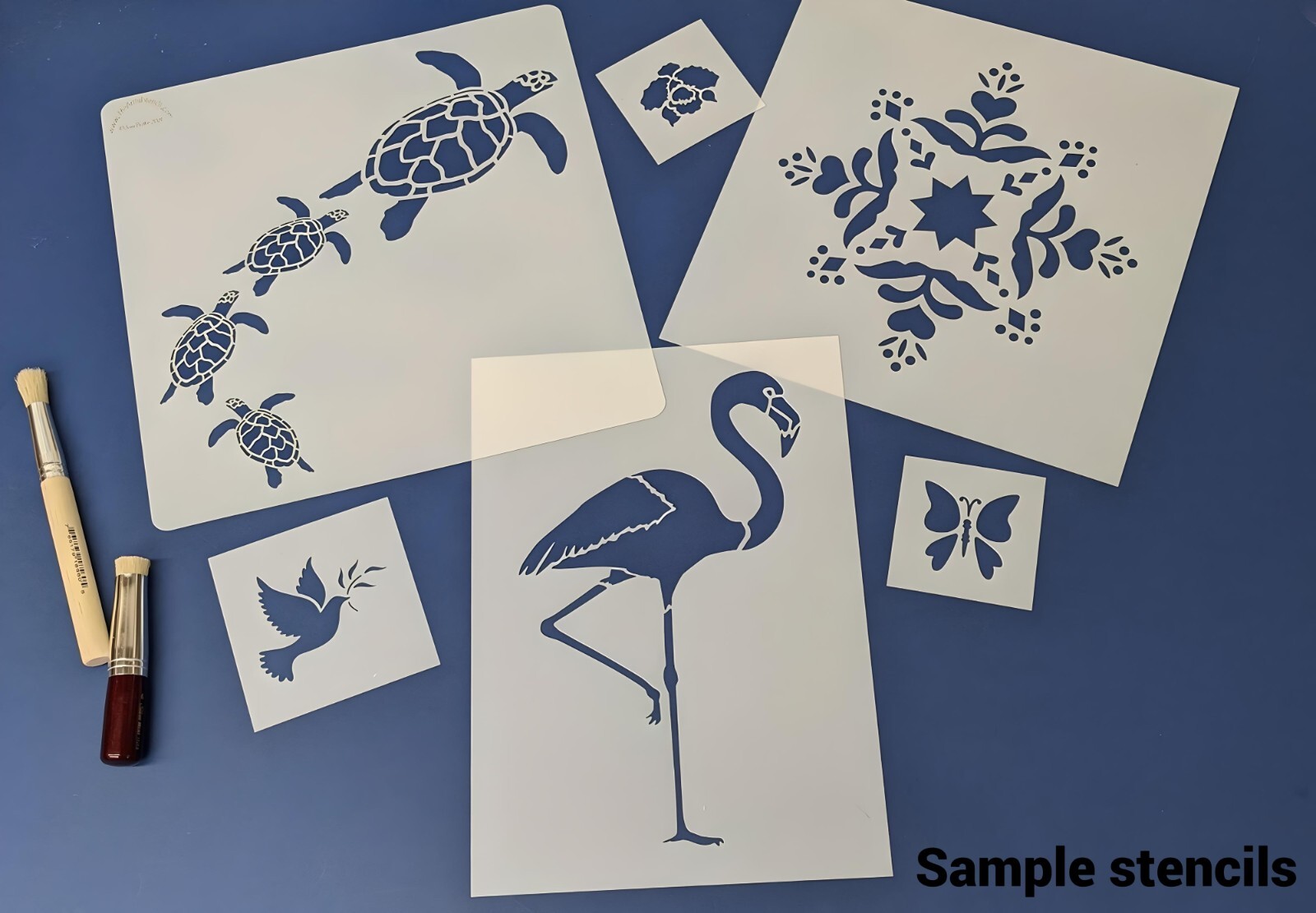 SILHOUETTE MAN STENCIL - Shadow Art Profile Head Template - The Artful ...