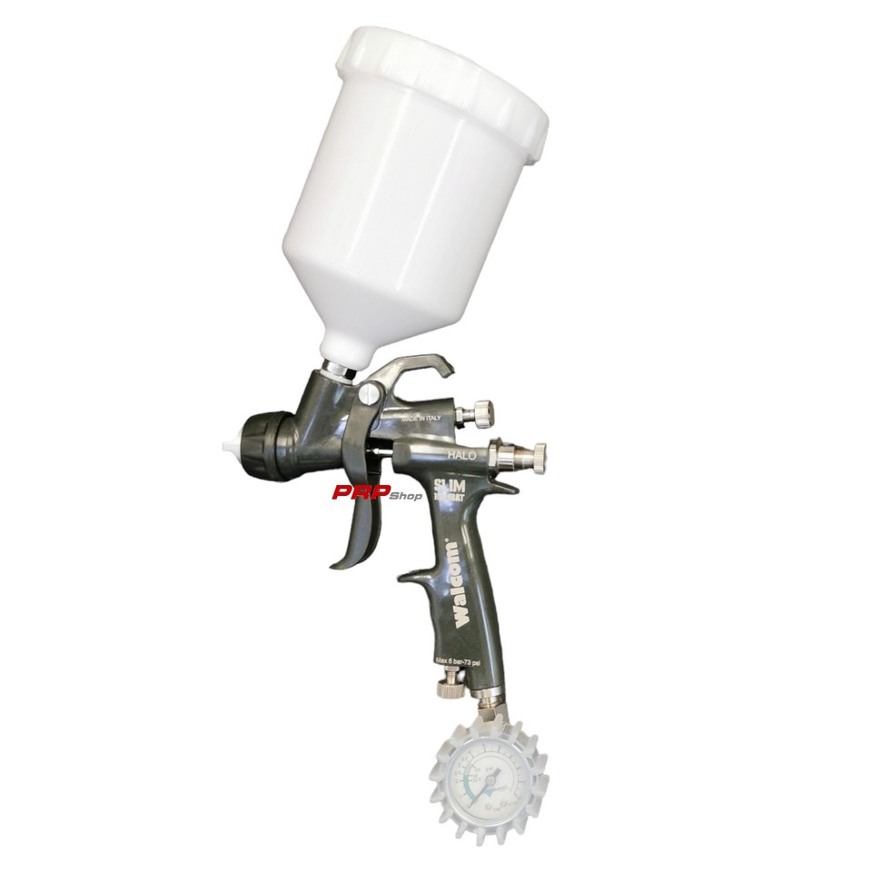 WALCOM SLIM KOMBAT HALO PISTOLA A SPRUZZO PROFESSIONALE CON REGOLATORE ...