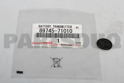 8974571010 Genuine Toyota BATTERY, TRANSMITTER 89745-71010 | eBay Australia