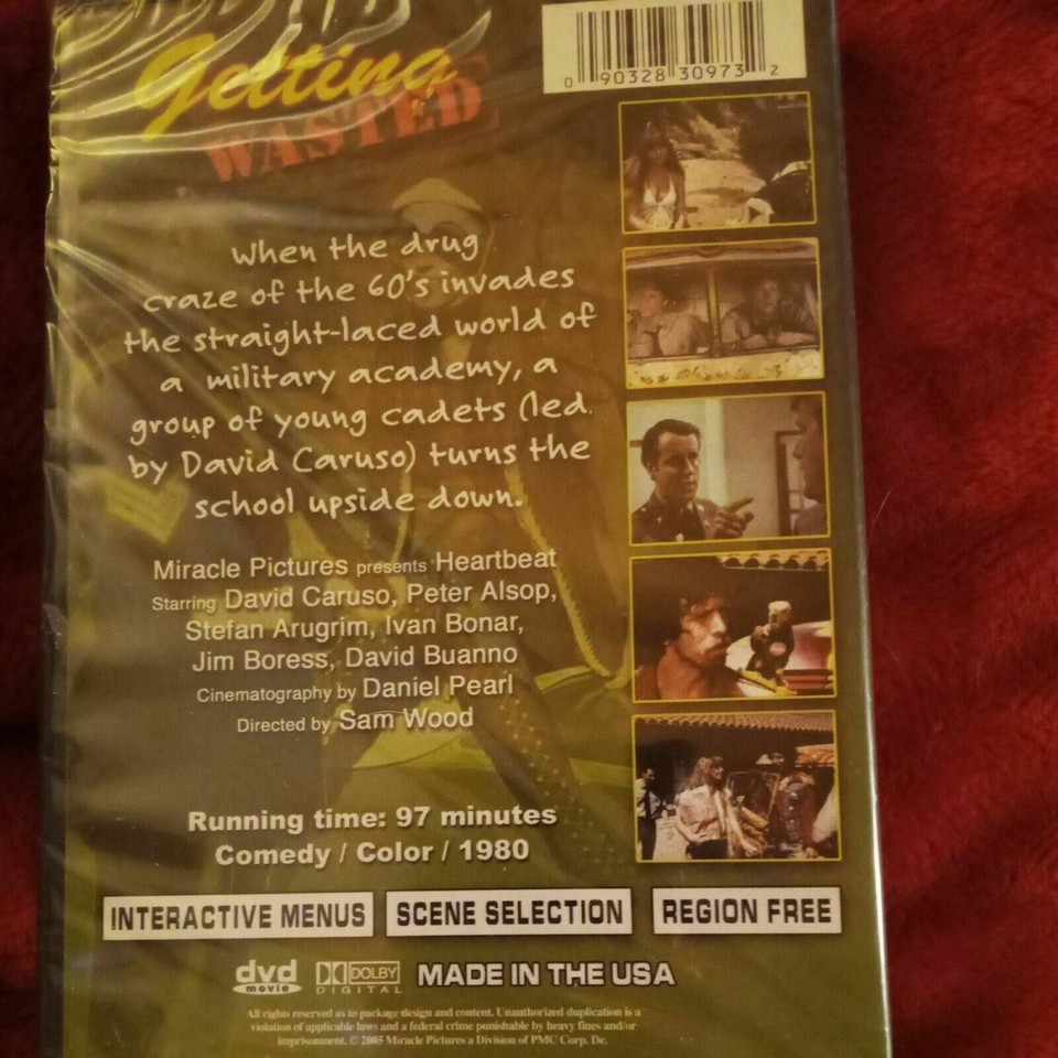 🔥Getting Wasted (DVD, 2005) New Factory Sealed New Old Stock. RARE OOP ...