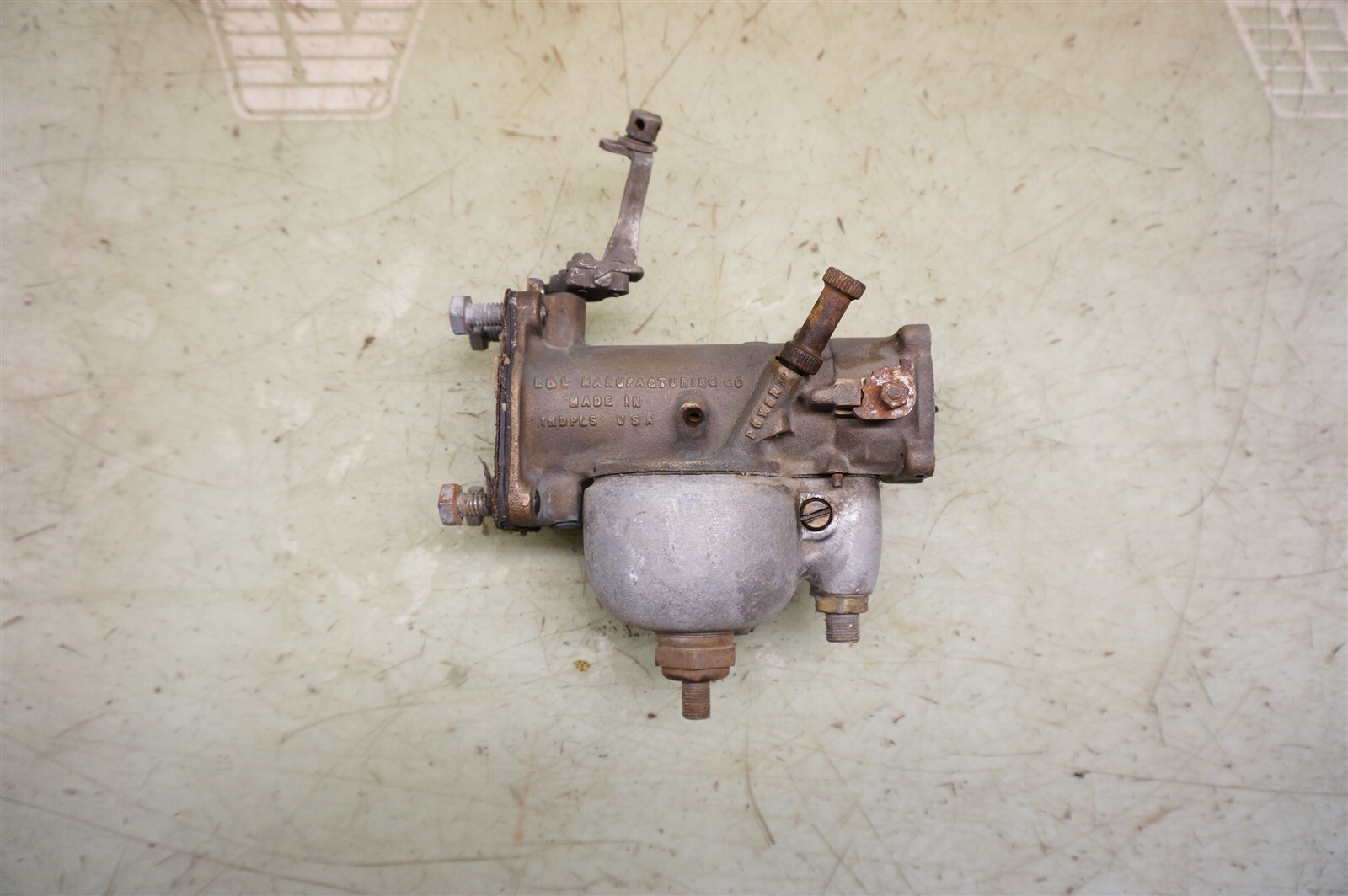 Harley M 36 Panhead Knucklehead M36 Linkert 4 Bolt Carburetor OEM *2824 ...