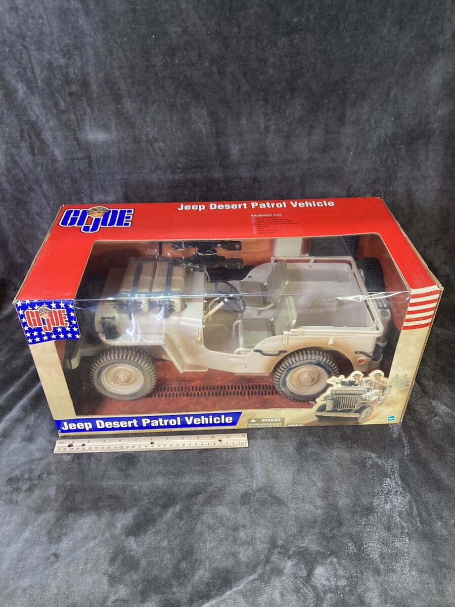 GI Joe Jeep Desert Patrol Vehicle Hasbro 2002 653569434429| eBay GI Joe Jeep Desert Patrol Vehicle Hasbro 2002 653569434429| eBay