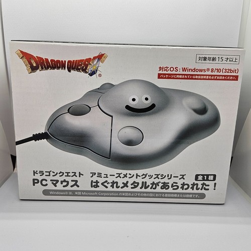 Dragon Quest AM PC Mouse Stray Metal Slime Japan Rare Game Prize SQUARE ...