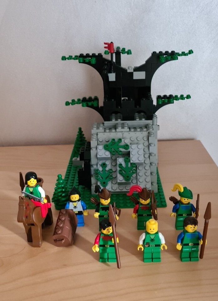 LEGO 6066 Robin Hood Geheimversteck Camouflaged Outpost Minifig Rare ...