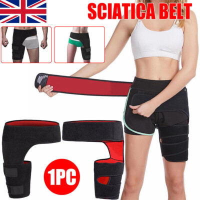 Thigh Hip Brace Compression Groin Support Wrap for Sciatica Pain Relief ...