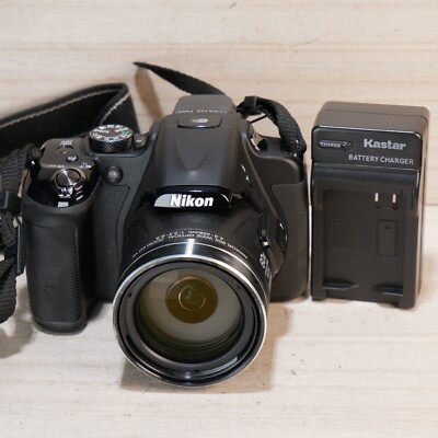 Nikon COOLPIX P600 16.0MP 60X Zoom Digital Camera Black *TESTED ...