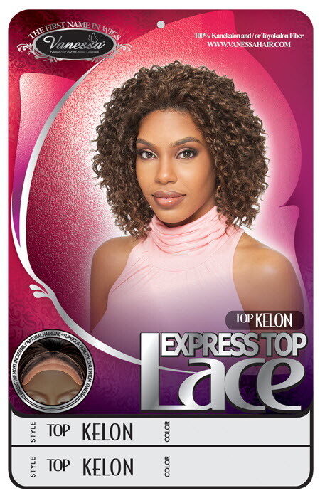 TOP KELON - VANESSA SYNTHETIC LACE FRONT WIG HEAT WAVE MEDIUM WATER ...