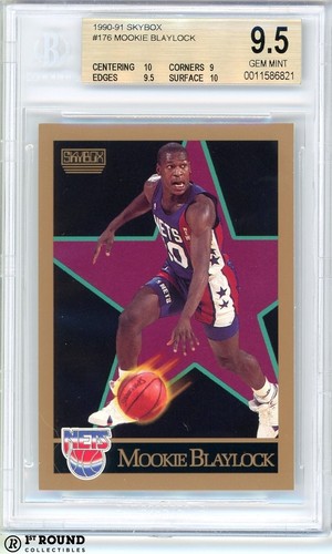 Mookie Blaylock RC BGS 9.5: 1990-91 SkyBox Rookie Card Highest ...