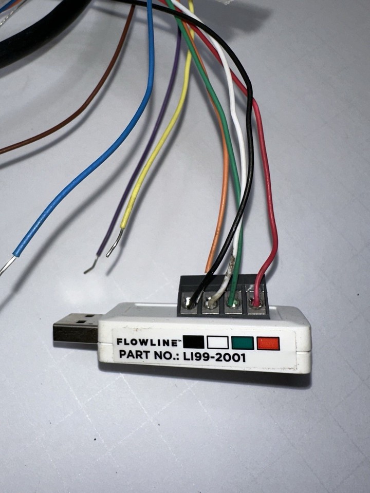 Flowline DL24-0 Ultrasonic Level Transmitter + LI99-2001 USB Fob ...