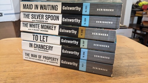 John Galsworthy Scribner Library Contemporary Classics 6 Book Lot | eBay