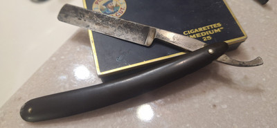 Clauss Fremont Usmc Straight Razor | eBay