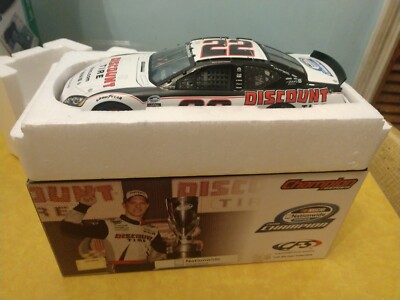 Brad Keselowski #22 Discount Tire Xfinity Championship Dodge Autograph ...