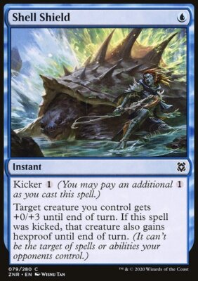 MTG Magic the Gathering Shell Shield (79/457) Zendikar Rising LP | eBay