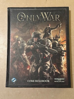 Only War Core Rulebook Warhammer 40k Roleplay RPG | eBay
