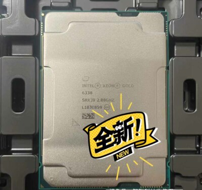 Intel Xeon Gold 6338 QS CPU processor 32 core 2.00GHZ 48MB L3 cache ...