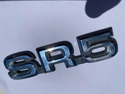 1990 Toyota 4Runner Tailgate "SR5" Chrome EMBLEM/BADGE/LOGO 89 90-1995 ...