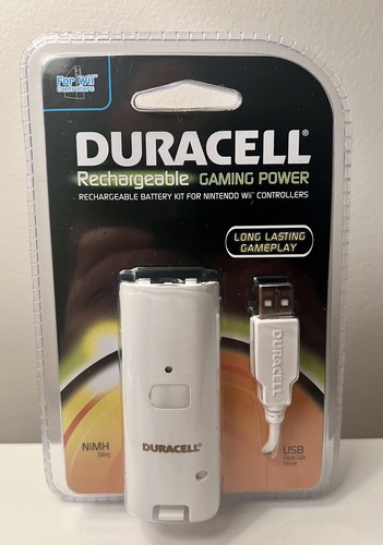 Duracell Rechargeable Gaming Power Universal Charging Kit for Wii ...