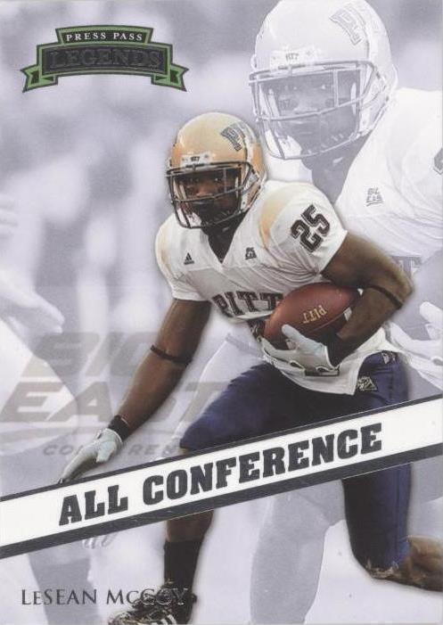 2009 Press Pass Legends - All Conference LeSean McCoy #AC-17 (RC) for ...