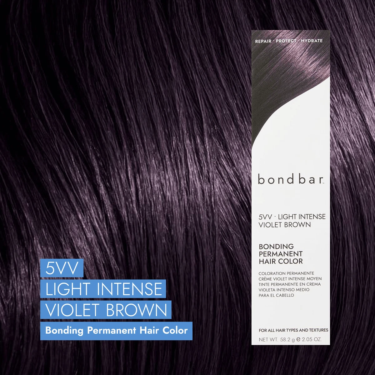 Light Violet Brown Hair Color