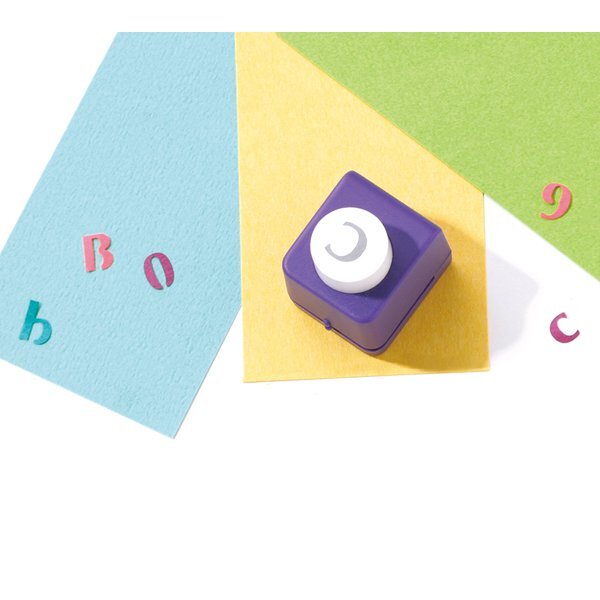 Carla Craft Mini Craft Punch Alphabet uppercase letter lowercase ...