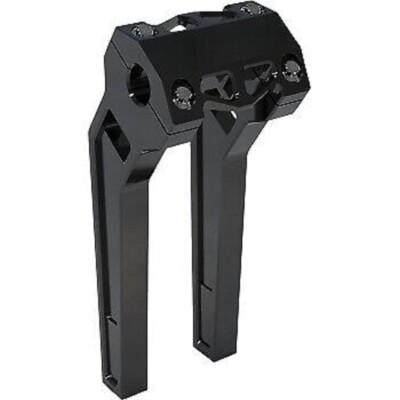 LA CHOPPERS Black 10" Pullback Performance Risers for 1" Handlebars | eBay
