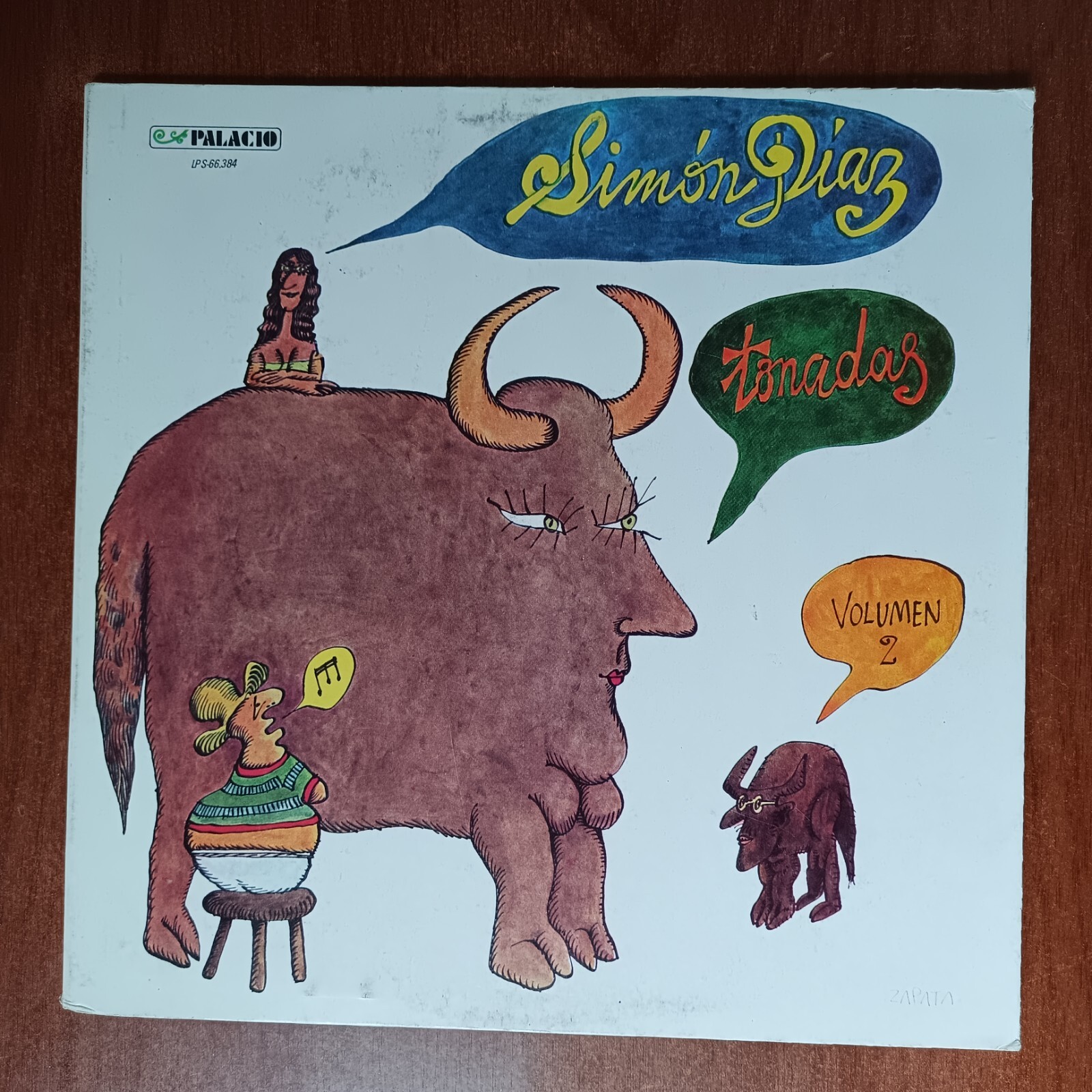 Simon Diaz – Tonadas Vol. 2 [1976] Vinyl LP Latin Folk Joropo Cuatro ...