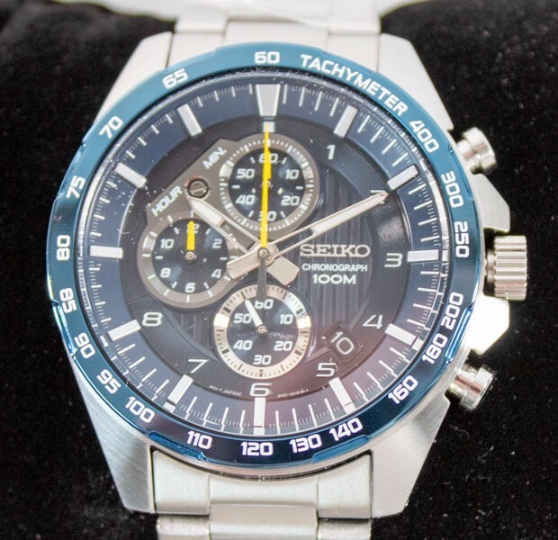 SEIKO SSB321 Men's SSB Essentials Series Chronograph Watch - Silver ...