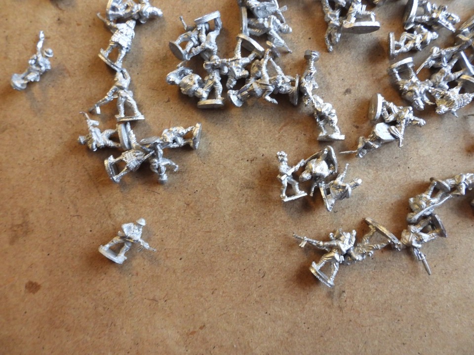 15mm WW2 Peter pig metal wargaming figures Japanese infantry x100 ...