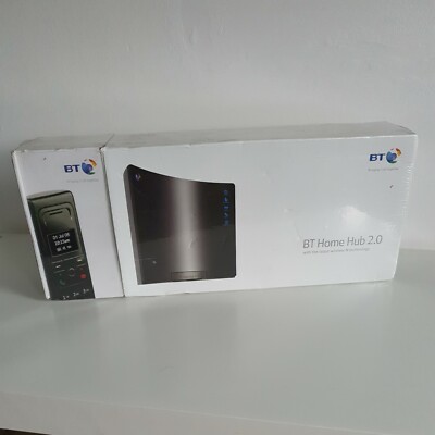 BT Home Hub 2.0 with BT Hub Phone 2.1 With Hi-ds Brand New Sealed Free ...