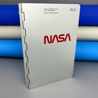 NASA Notebook, Metal Cover, Notepad,NASA Notepad, Nasa Space Logo | eBay