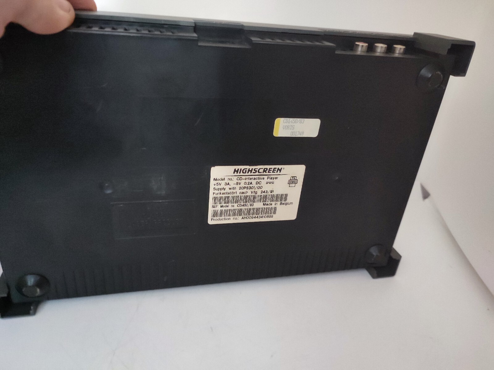 Philips CDi Highscreen CD-Interactive Player Konsole Solo ⚡ Versand | eBay