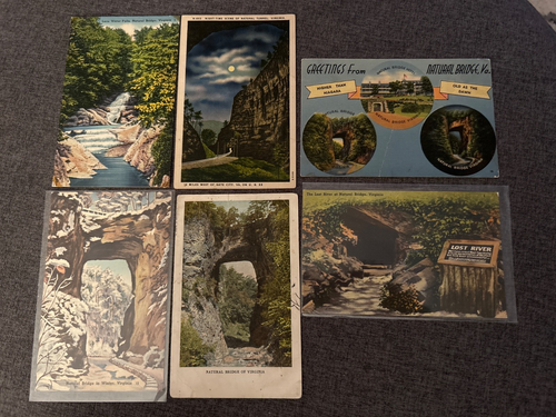 Set of Six Natural Bridge, Virginia postcards | eBay