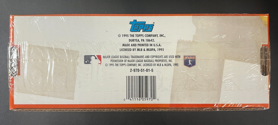 1995 Topps MLB The Complete Set - Series 1 & 2 (677 Cards) FACTORY ...