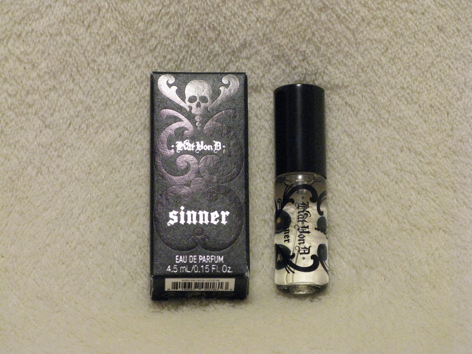 Kat Von D 'Sinner' Perfume 4.5ml Travel Size Spray Bottle NIB Authentic ...