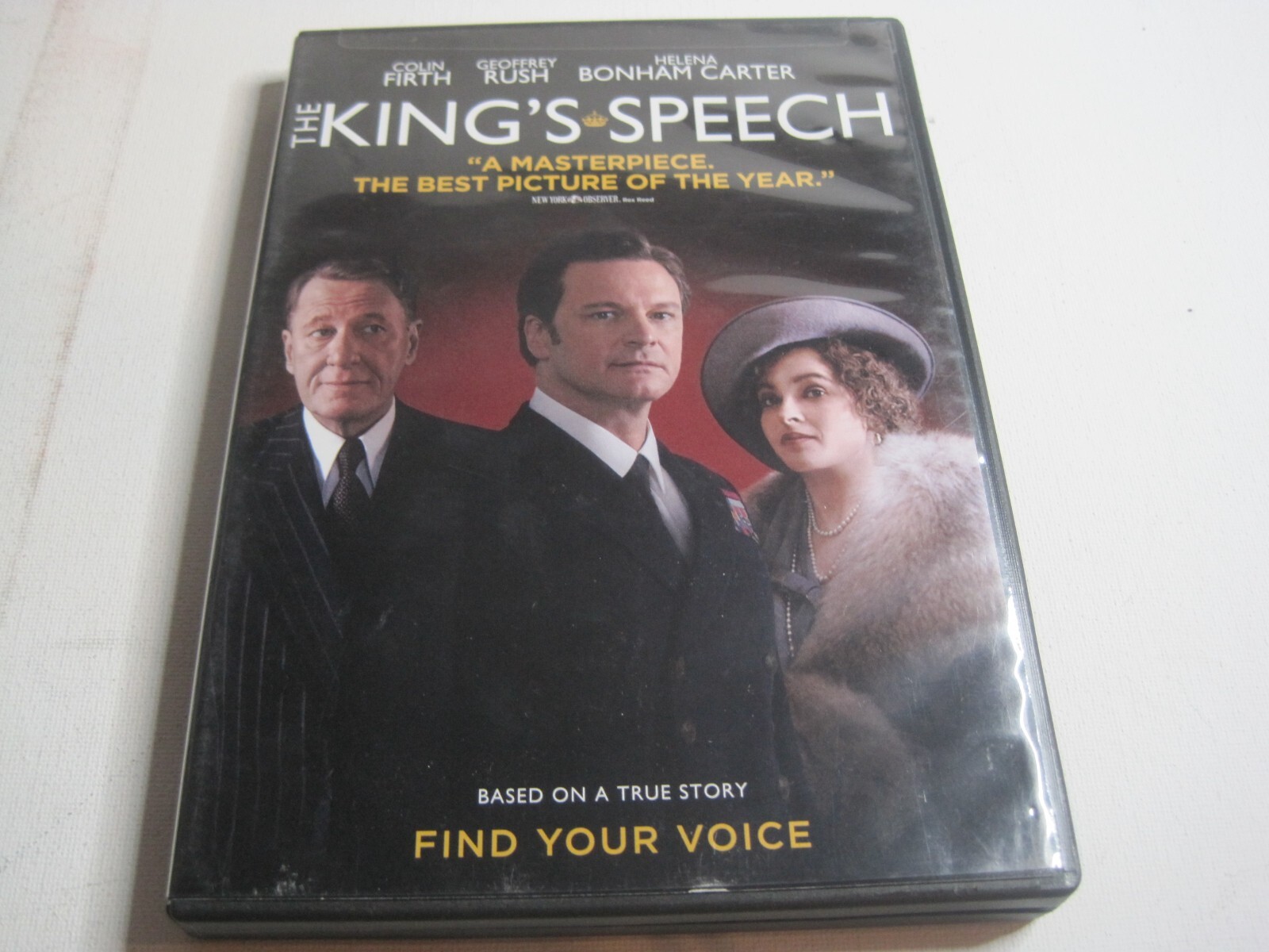 The Kings Speech (DVD 2011) Colin Firth, Helena Bonham Carter ...