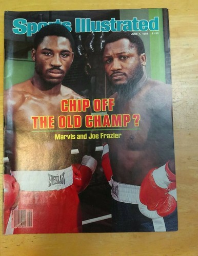Sports Illustrated June 1,1981 Chip of the Old Champ Marcus & Joe ...