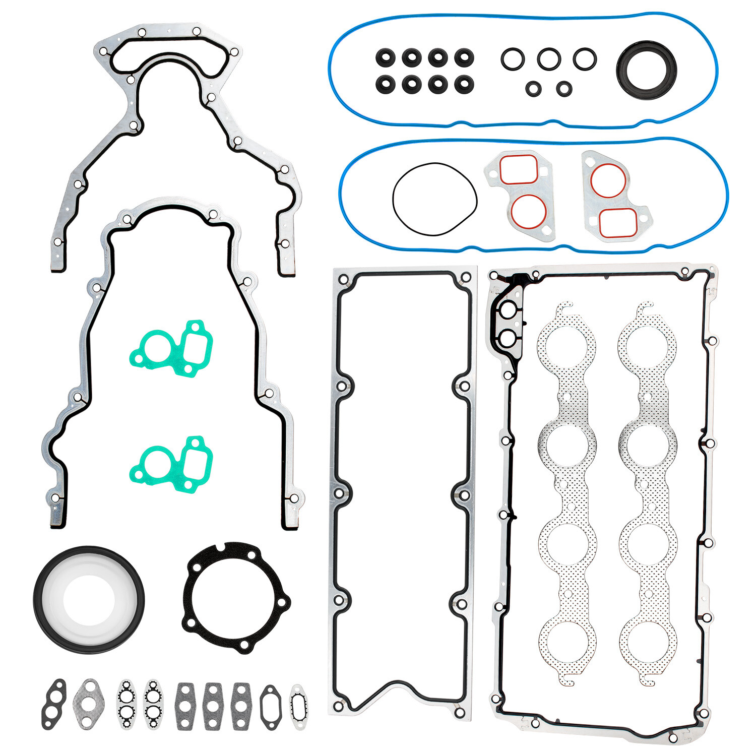GEN III LS Gasket Set /Kit For 99-10 LS1 LS2 LS3 LS4 LS5 LS6 4.8L 5.3L ...