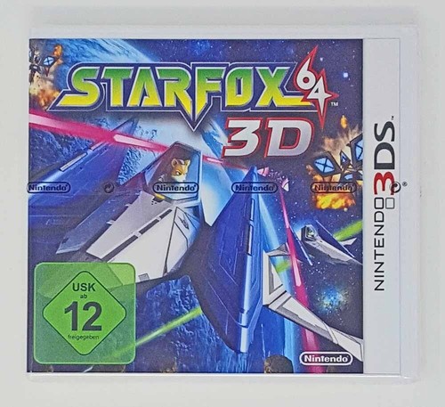 Nintendo 3DS Star Fox 3D Arcade Shooter Action Multilingual Fly to the ...