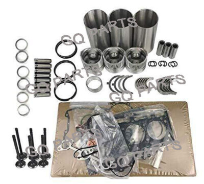 Yanmar 3TNE74 Overhaul Rebuild Kit For John Deere X495 X595 2210 ...