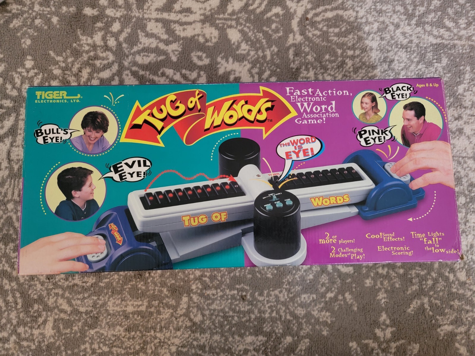 Vintage 1998 Tug Of Words Game By Tiger Electronics Model 07-022 | eBay